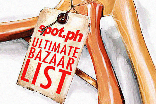 SPOT.ph's Ultimate Bazaar Guide 2013 + Downloadable Lists