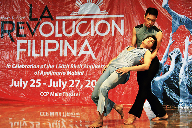 The Dancing Paralytic: Agnes Locsin's La Revolucion Filipina, Opening ...