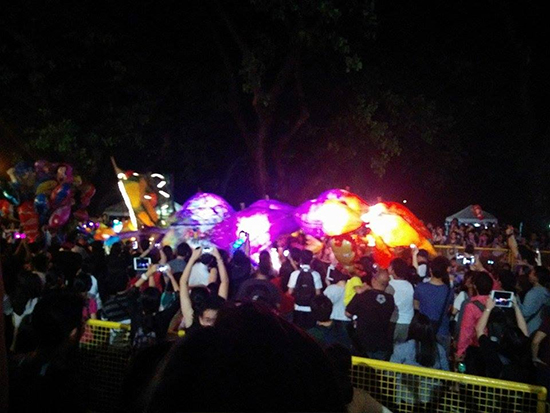 Live Blog: Scenes from the UP Lantern Parade 2014