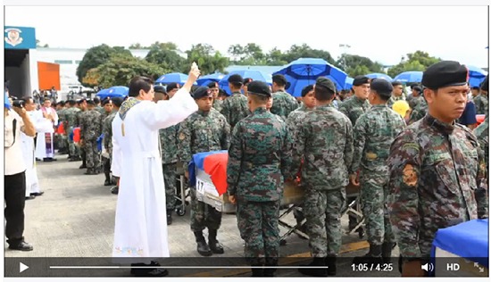 PNP posts a snappy salute to the #Fallen44