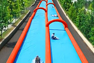 This giant slippery slide looks like the most fun thing ever