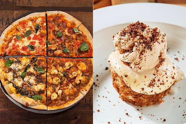 New on the Menu: Linguini Fini's Aligue Cream Pasta, 18" pizzas + more